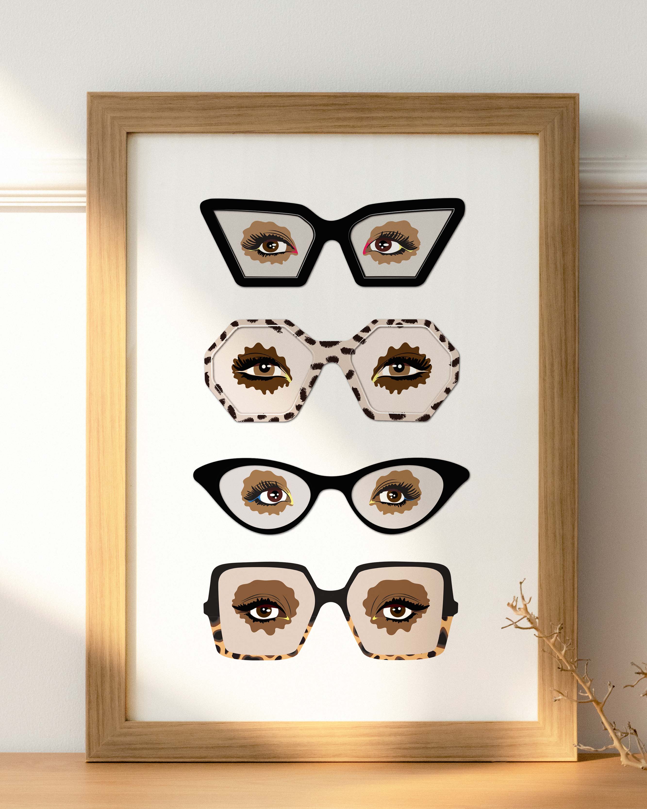 Eye Glasses Art Print – She Illustrates