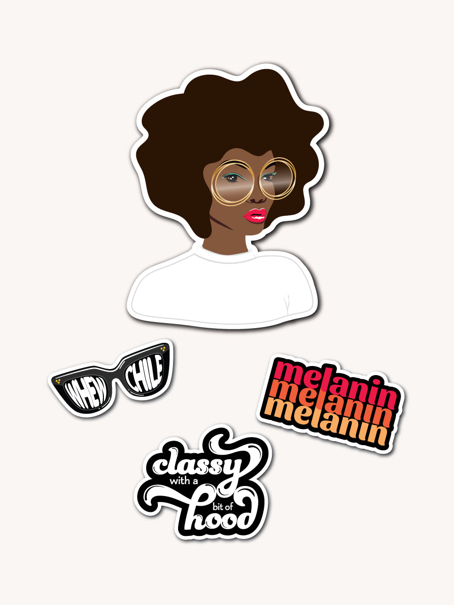 Whew Chile! Sticker Pack – She Illustrates