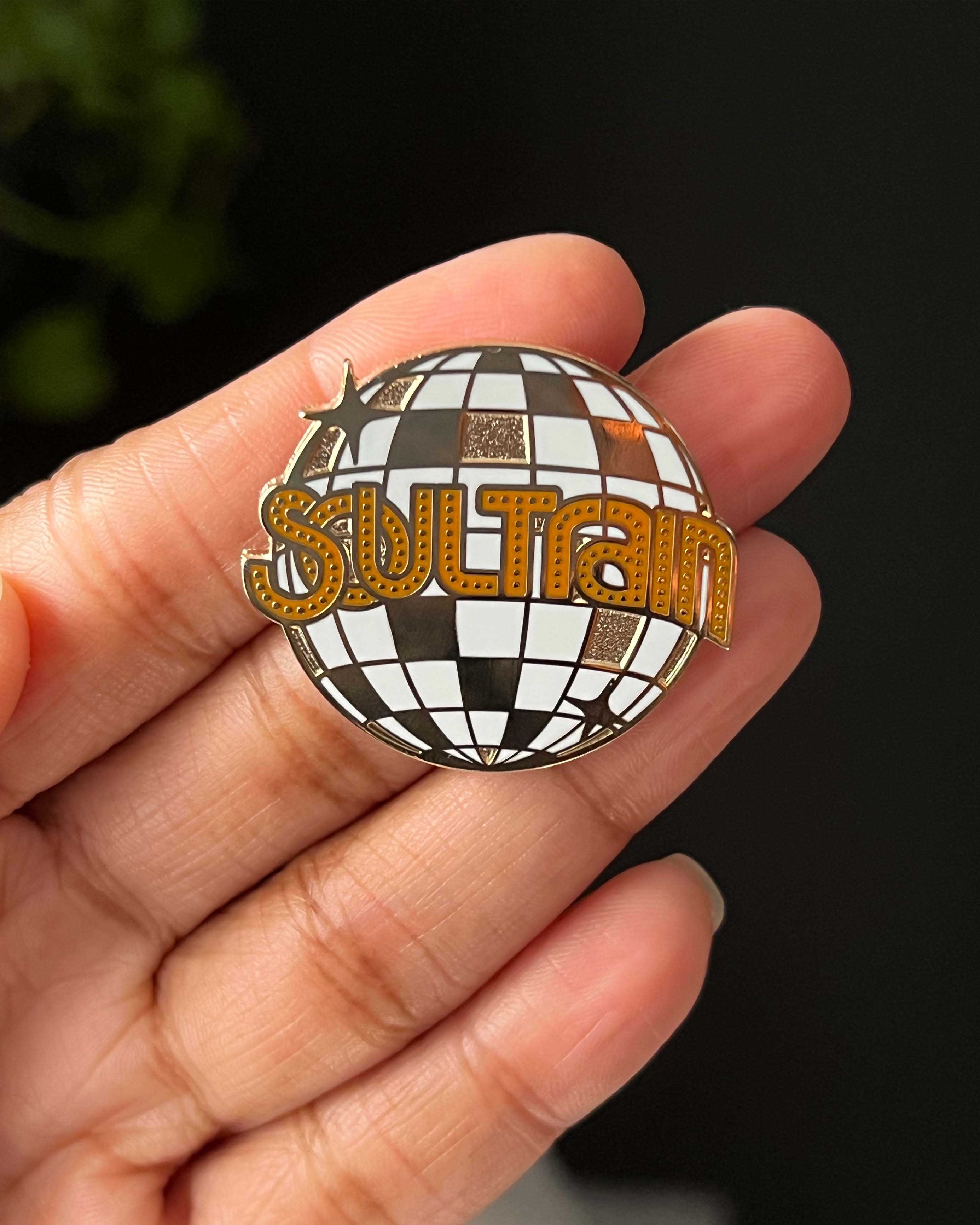 Soul Train Enamel Pin – She Illustrates