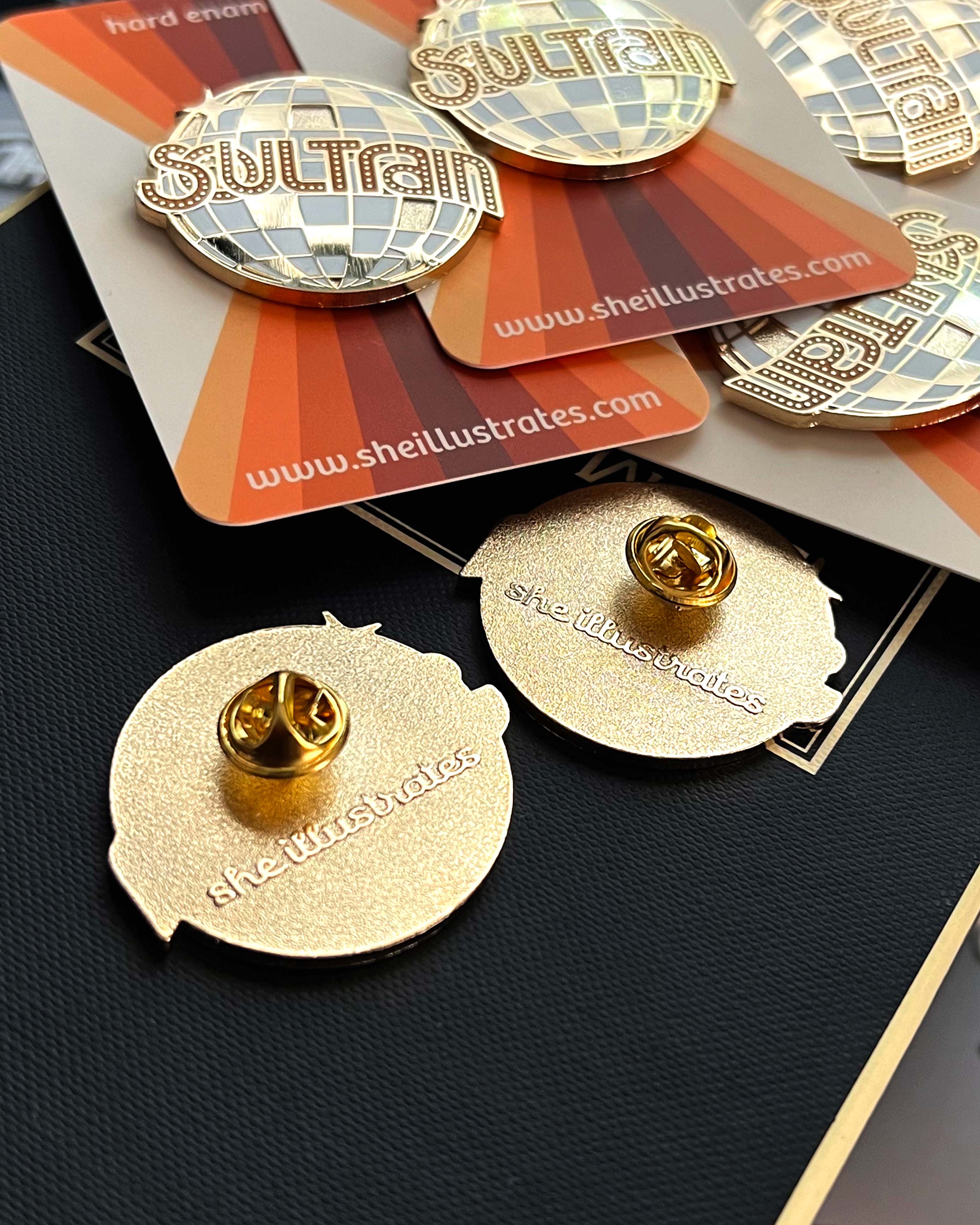 Soul Train Enamel Pin – She Illustrates