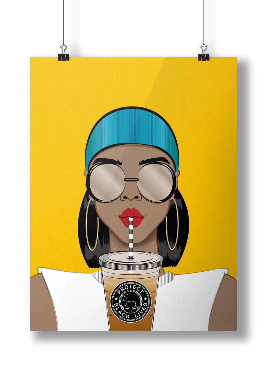 TRISHA Poster Print – She Illustrates